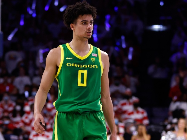 Oregon's Will Richardson Discusses Feedback From Lakers After Pre-Draft ...